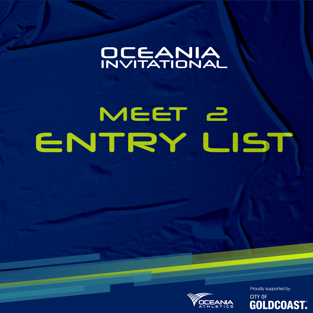 Entry 2 Oceania Athletics Association